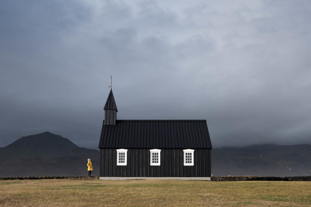 Black church of Budir in Iceland - Alexios Ntounas Photography