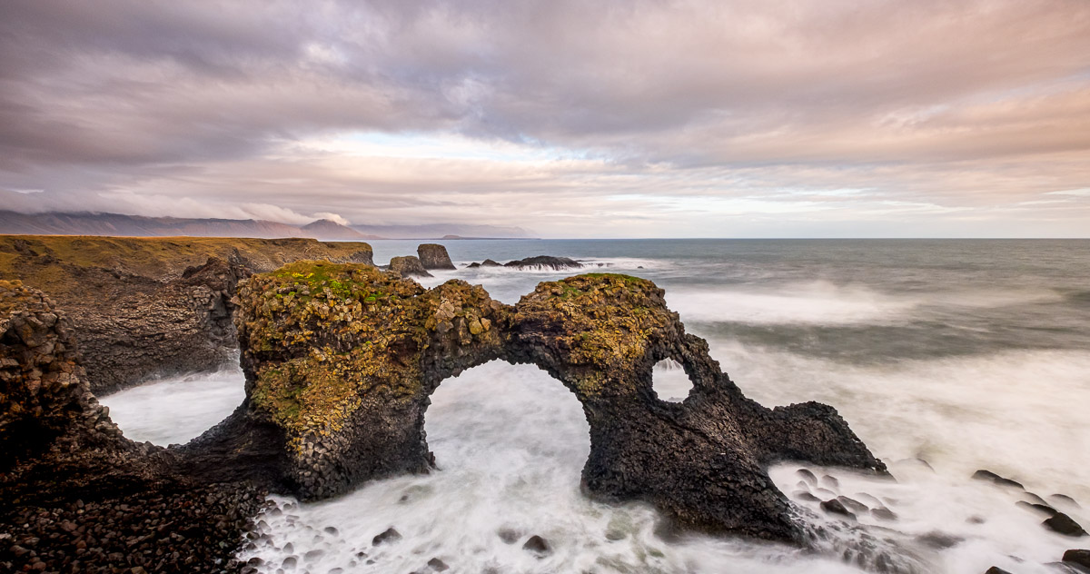 Gatklettur rock arch in Iceland - Alexios Ntounas Photography