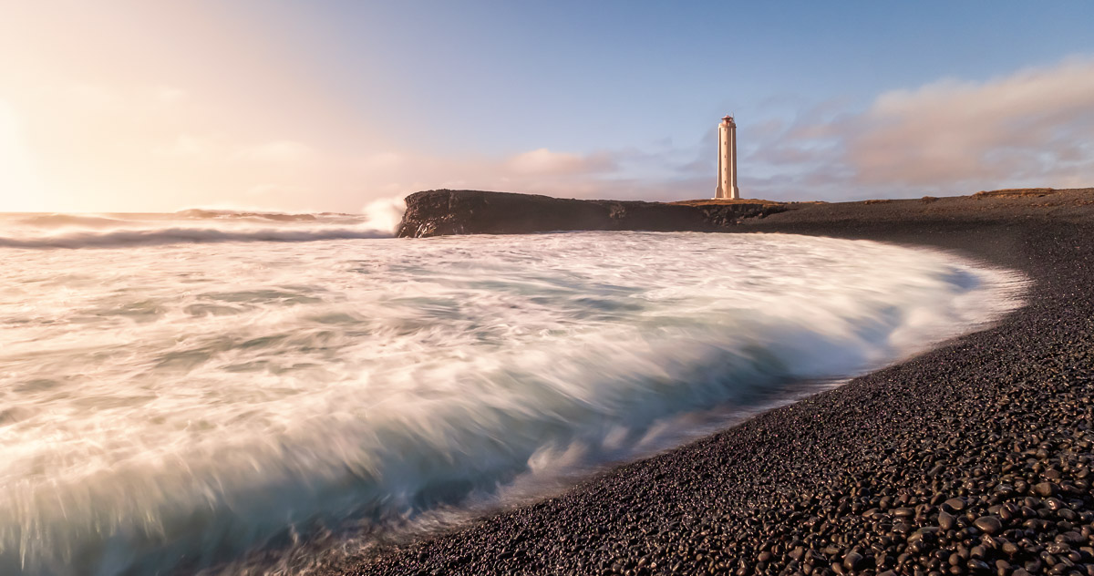 Malarrif Lighthouse on the Seashore - Alexios Ntounas Photography