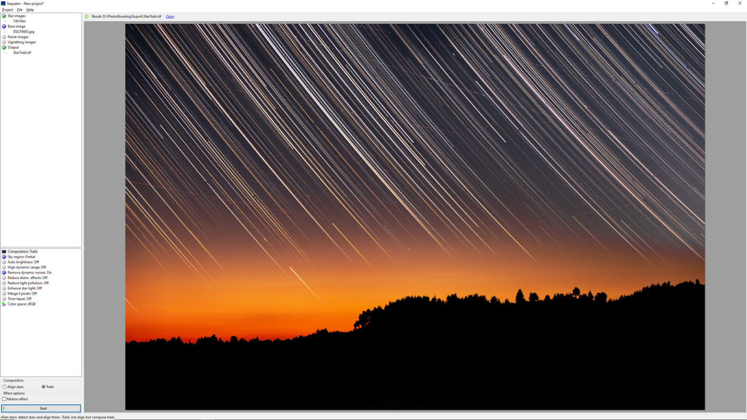 How to Create Star Trails using Sequator - Alexios Ntounas Photography
